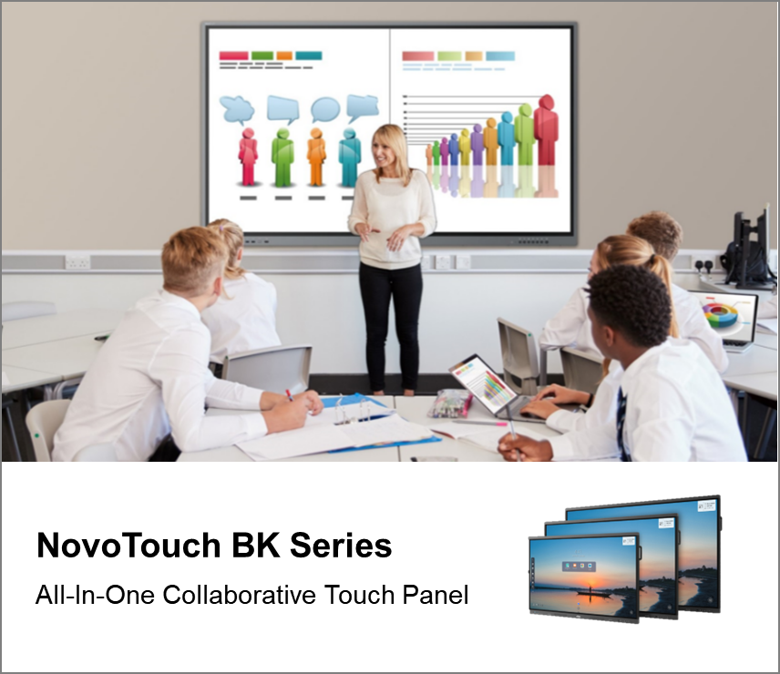 Vivitek Launches the New BK Series Collaborative Touch Panel Display ...